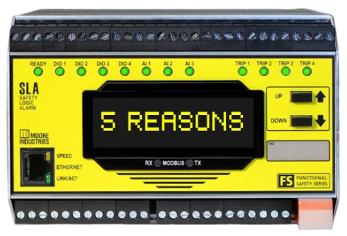 5 Reasons Why the SLA is Your Single or Multi-Loop Logic Solver Choice